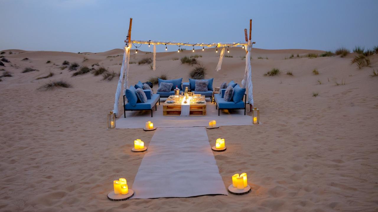 Bespoke Dinner Experience in the Desert